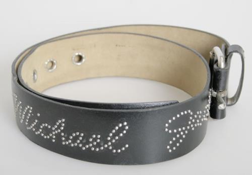 Michael Jackson Studded Leather Belt US memorabilia (488735) LEATHER BELT