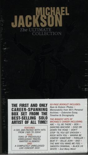Michael Jackson The Ultimate Collection - Sealed US 5-CD album set (360143)