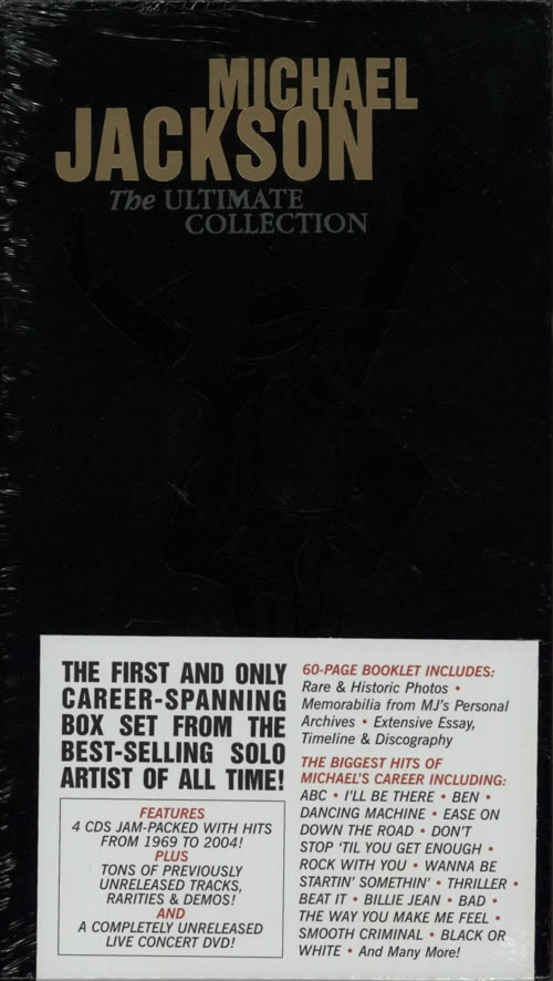 Michael Jackson The Ultimate Collection - Sealed UK 5-CD album set (622971)