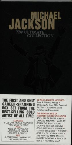 Michael Jackson The Ultimate Collection - White Discs UK 5-CD album set ...