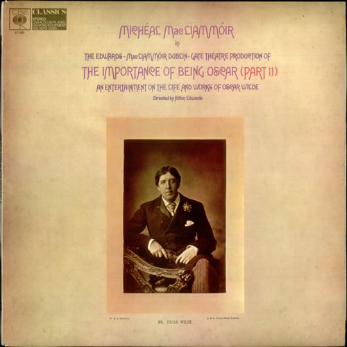 Michael MacLiammoir The Importance of Being Oscar: Parts I & II UK 2-LP ...