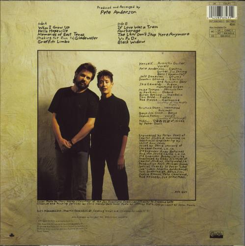 Michelle Shocked Short Sharp Shocked UK vinyl LP album (LP record) (793939)