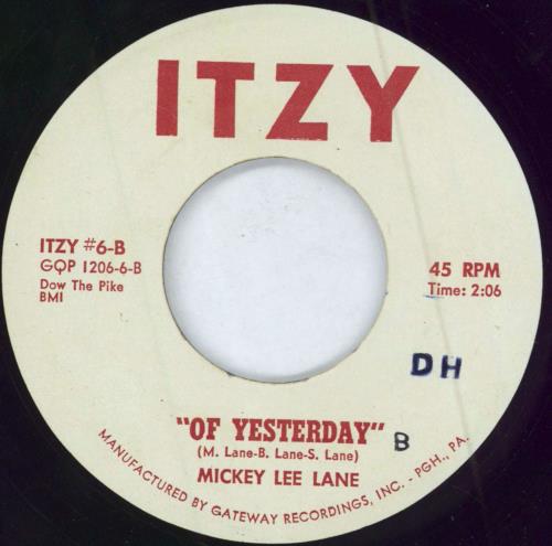 Mickey Lee Lane Hey Sah-Lo-Ney US 7" vinyl single (7 inch record / 45 ...