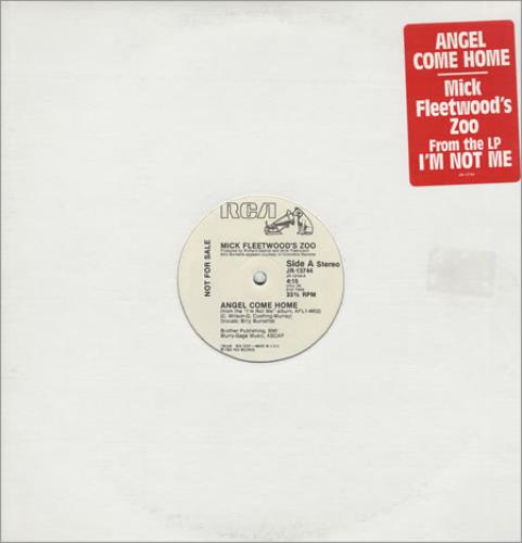 Mick Fleetwood Angel Come Home US Promo 12" vinyl single (12 inch ...
