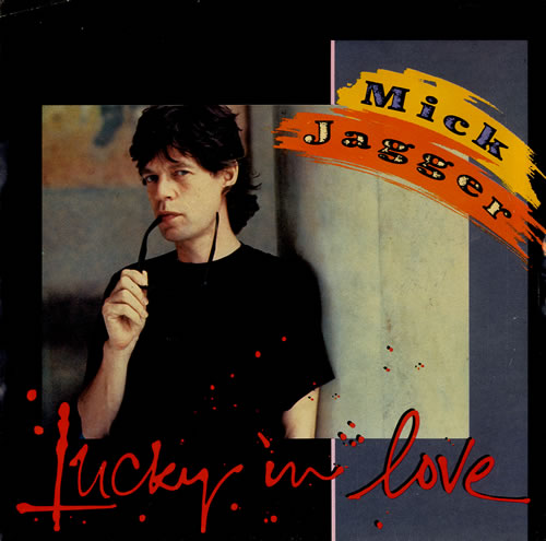 Mick Jagger Lucky In Love US Promo 7" vinyl single (7 inch record / 45) (63189)