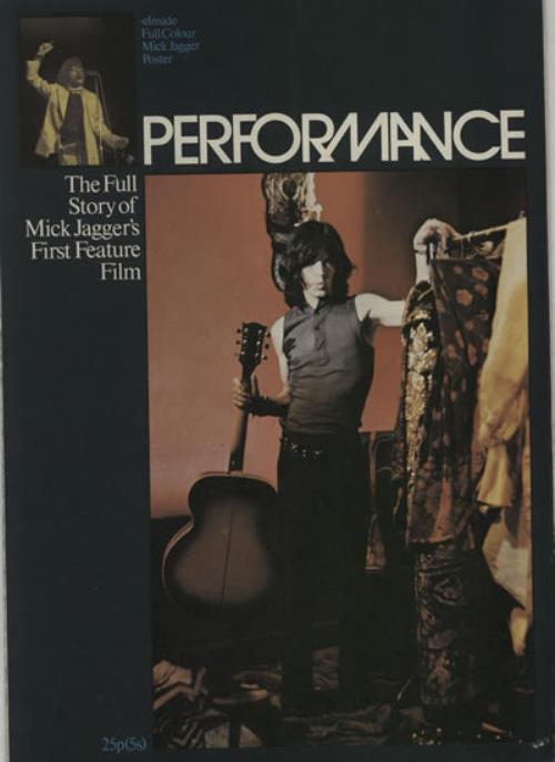 Mick Jagger Performance UK magazine (640385) POSTER MAGAZINE