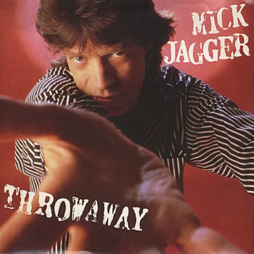 Mick Jagger Throwaway US 7" vinyl single (7 inch record / 45) (58320)