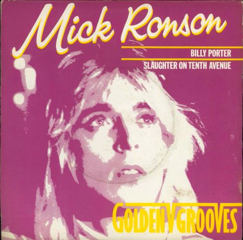 Mick Ronson Billy Porter UK 7" vinyl single (7 inch record / 45) (545904)