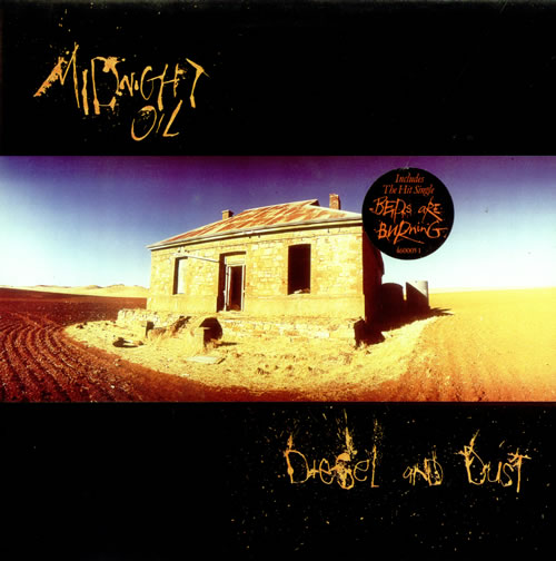 Midnight Oil Diesel & Dust - Original UK vinyl LP album (LP record ...