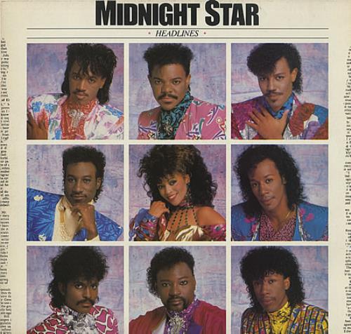 Midnight Star Headlines UK vinyl LP album (LP record) (391317)