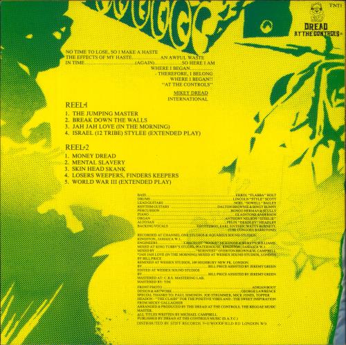 Mikey Dread World War III - 1st UK vinyl LP album (LP record) (812435)