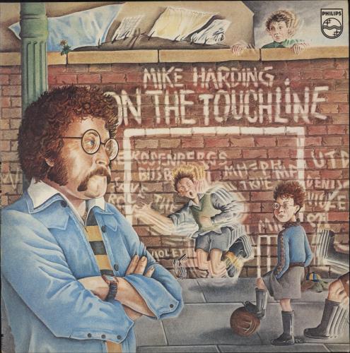 Mike Harding On The Touchline UK vinyl LP album (LP record) (352317)