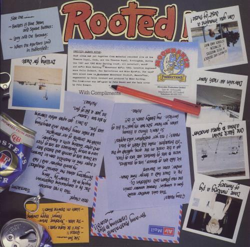 Mike Harding Rooted! UK vinyl LP album (LP record) (778259)