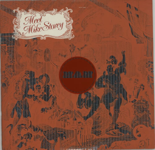 Mike Storey Storey UK Promo vinyl LP album (LP record) (616645)
