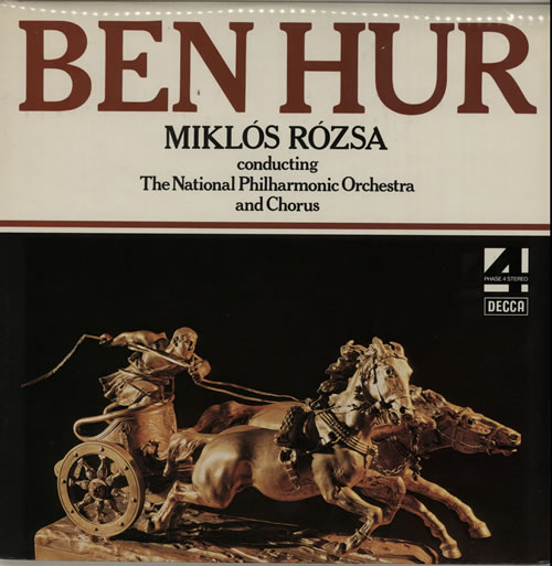 Miklos Rozsa Ben Hur UK vinyl LP album (LP record) (584172)