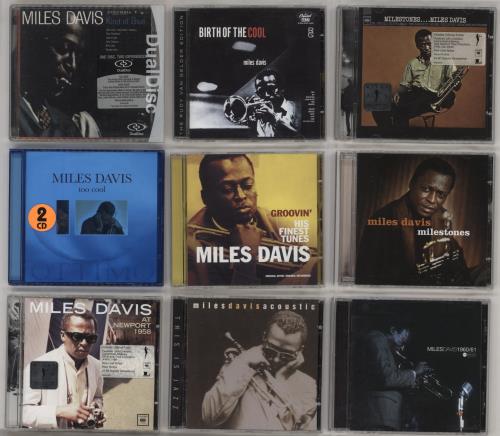 Miles Davis CD Album Collection UK CD album (CDLP) (813298)