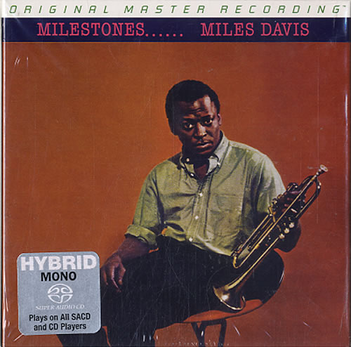 Miles Davis Milestones US super audio CD SACD (627328)