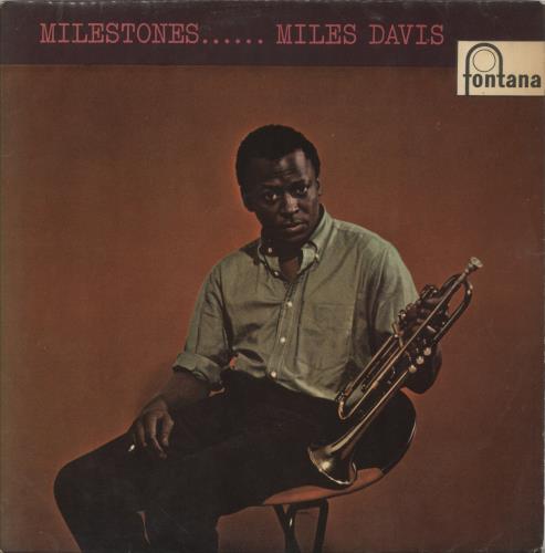 Miles Davis Milestones UK vinyl LP album (LP record) (859408)