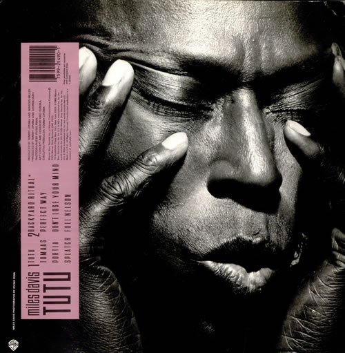 Miles Davis Tutu - Gold promo stamped US vinyl LP album (LP record ...