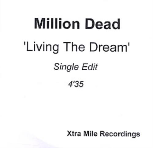 Million Dead Living The Dream UK CD-R acetate (343983)