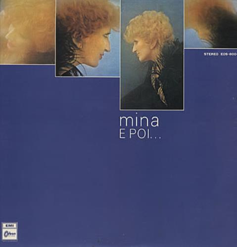 Mina E Poi ... Japanese Promo vinyl LP album (LP record) (318704)