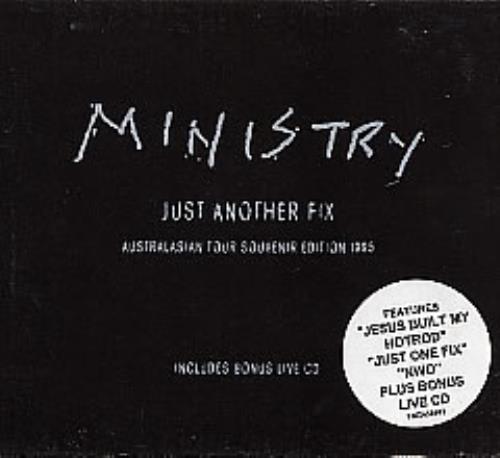 Ministry Just Another Fix Australian 2 CD album set (Double CD) (265836)