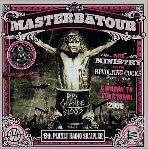 Ministry Masterbatour - 13th Planet Radio Sampler US Promo CD album ...