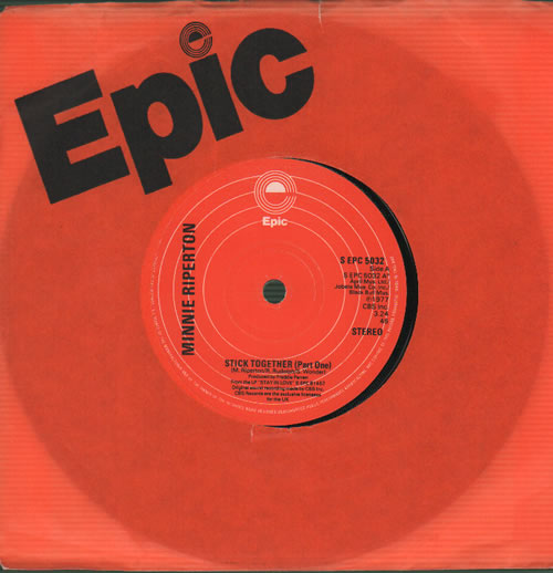 Minnie Riperton Stick Together UK 7" vinyl single (7 inch record / 45) (634221)