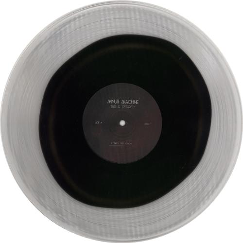 Minuit Machine Live and Destroy - Clear and Black Vinyl French vinyl LP ...