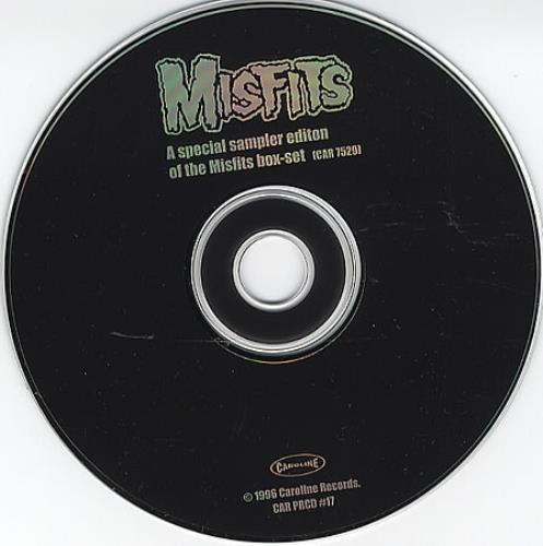 Misfits Box Set Sampler Edition US Promo CD album (CDLP) (226115)