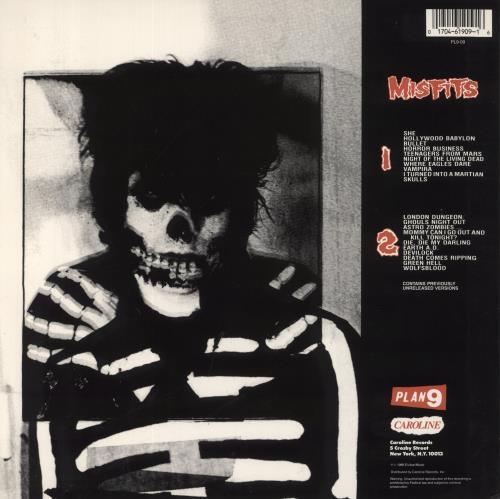 Misfits Misfits US vinyl LP album (LP record) (834684)