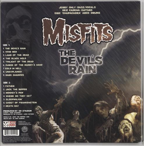 Misfits The Devil's Rain - Multicoloured Vinyl US vinyl LP album (LP ...
