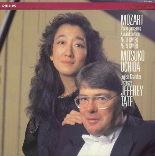 Mitsuko Uchida Mozart: Piano Concertos No. 18 KV456 & No.19 KV459 Dutch vinyl LP album (LP ...