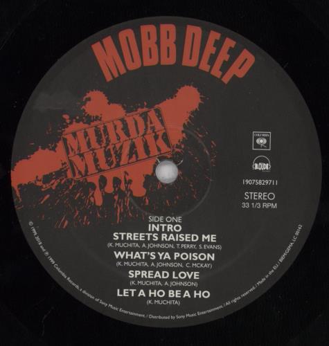 Mobb Deep Murda Muzik UK 2-LP vinyl record set (Double LP Album) (835681)