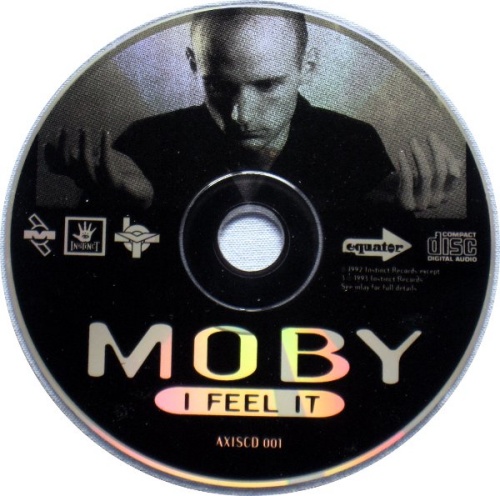Moby I Feel It UK CD single (CD5 / 5") (50895)