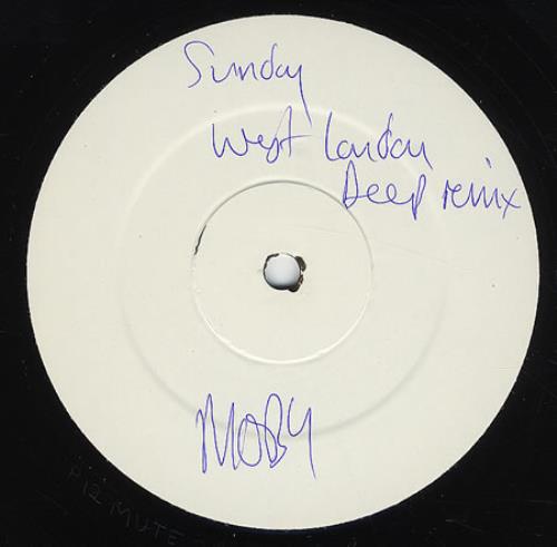 Moby Sunday UK Promo 12" vinyl single (12 inch record / Maxi-single ...