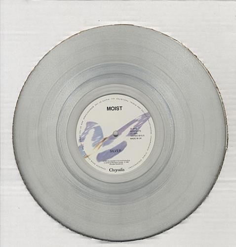 Moist Silver - Clear Vinyl UK 12" vinyl single (12 inch record / Maxi ...