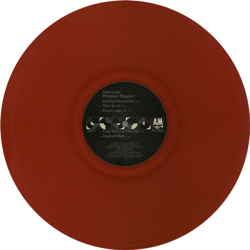 Monster Magnet Superjudge - Red Vinyl US vinyl LP album (LP record ...