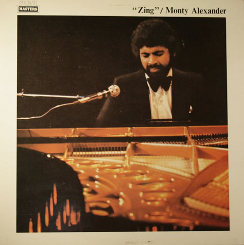 Monty Alexander Zing French vinyl LP album (LP record) (559213)