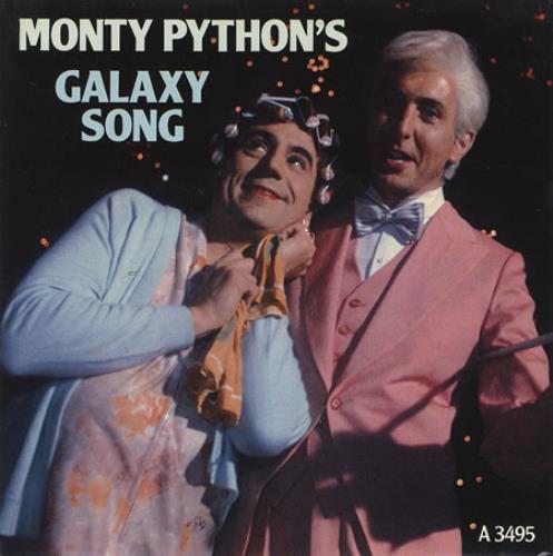 Monty Python Galaxy Song UK 7" vinyl single (7 inch record / 45) (364221)