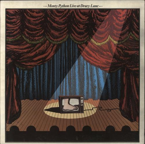 Monty Python Live At Drury Lane - blue Charisma label UK vinyl LP album ...