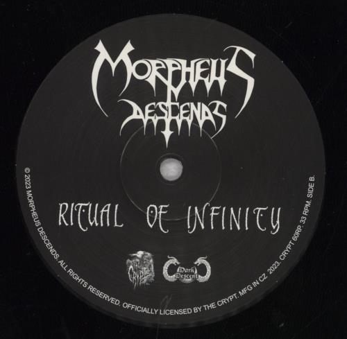 Morpheus Descends Ritual Of Infinity US vinyl LP album (LP record) (839970)