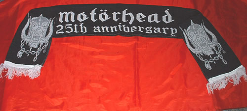 Motorhead 25th Anniversary Scarf UK clothing (330184)