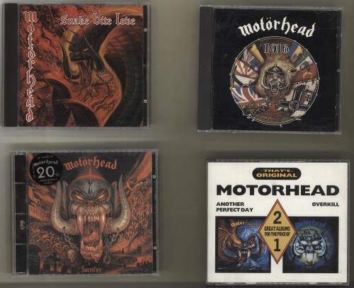Motorhead Album Bundle UK CD album (CDLP) (700672)