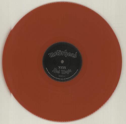 Motorhead Bad Magic - Red German vinyl LP album (LP record) (687084)