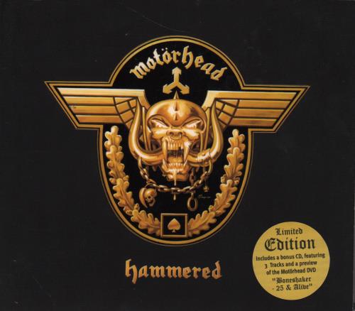 Motorhead Hammered German 2 CD album set (Double CD) (652386)