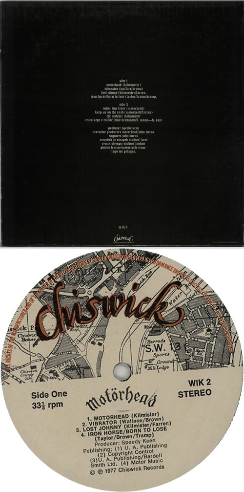 Motorhead Motorhead - Laminated - EX UK vinyl LP album (LP record) (637284)