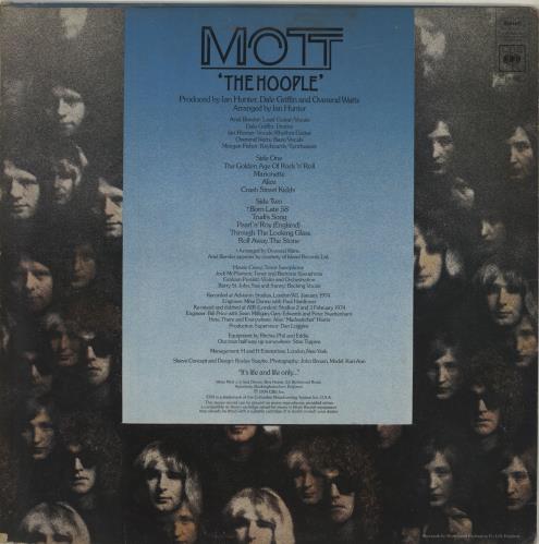 Mott The Hoople The Hoople - EX UK vinyl LP album (LP record) (662399)