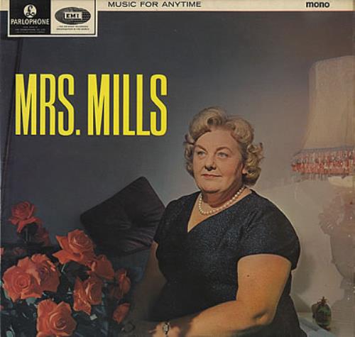 Mrs. Mills Music For Anytime UK vinyl LP album (LP record) (386152)