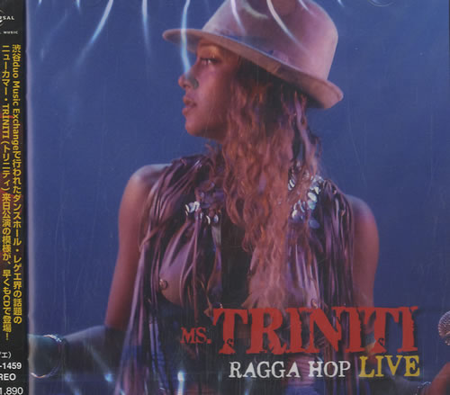 Ms. Triniti Ragga Hop Live Japanese Promo CD album (CDLP) (547871)